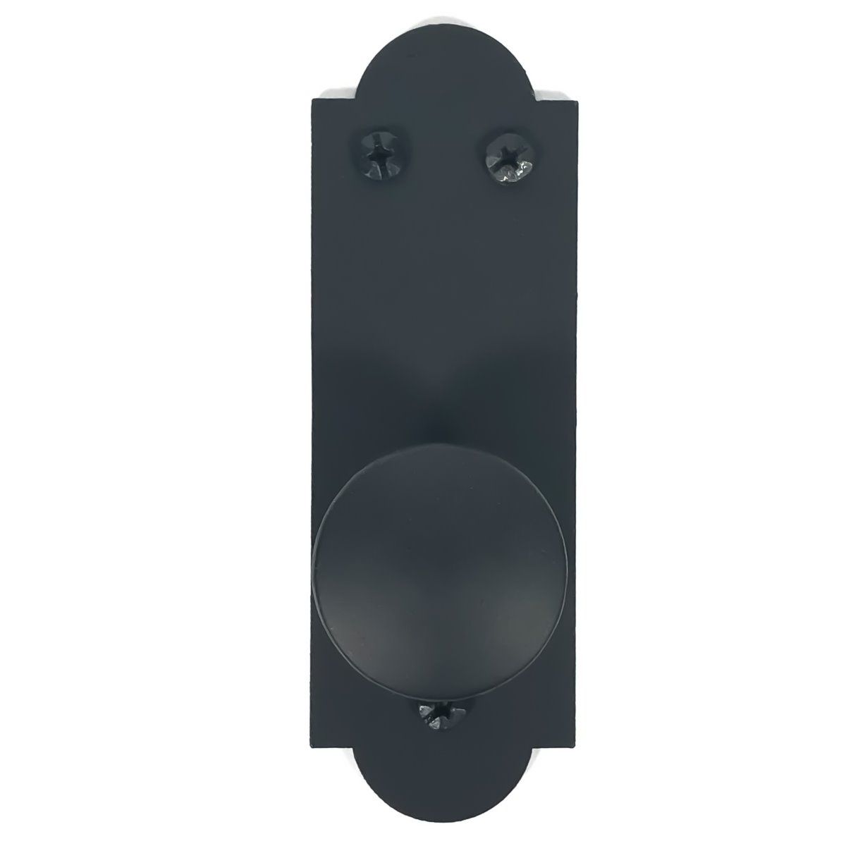 Large Smooth Cabinet Knob Pull with Back Plate