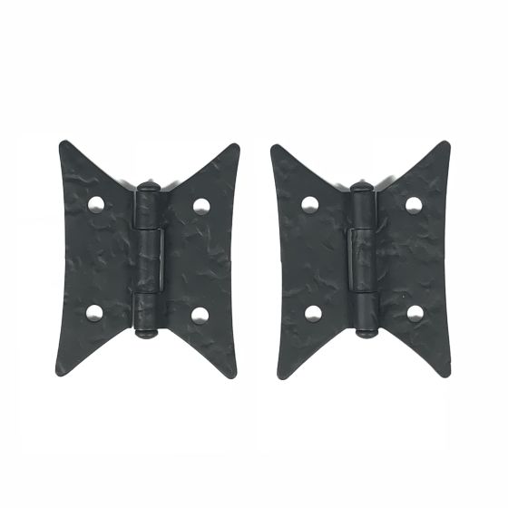 Rough Butterfly Hinge, Pair